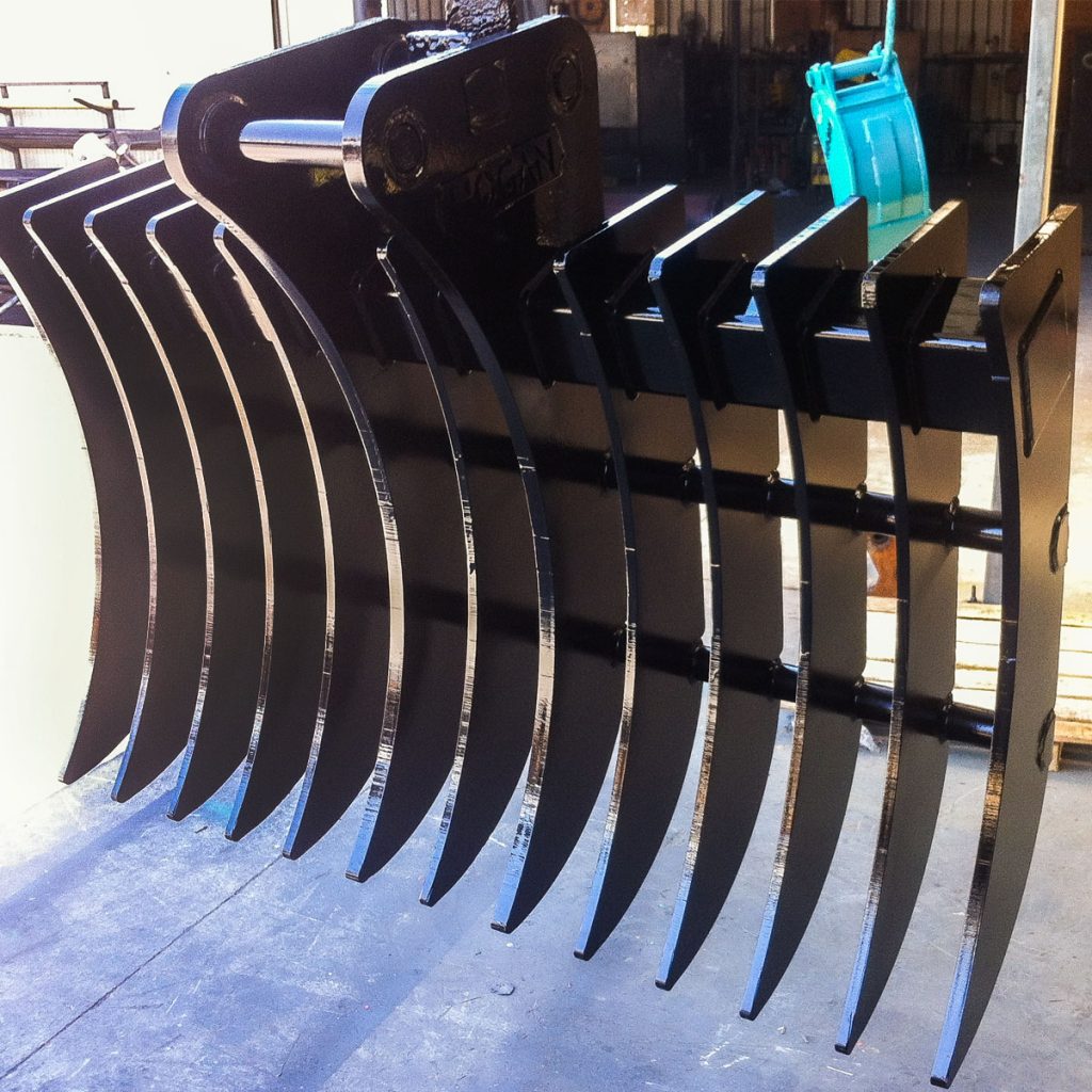 6.5 Tonne Range 1500mm Root Rake | Hogan Engineering