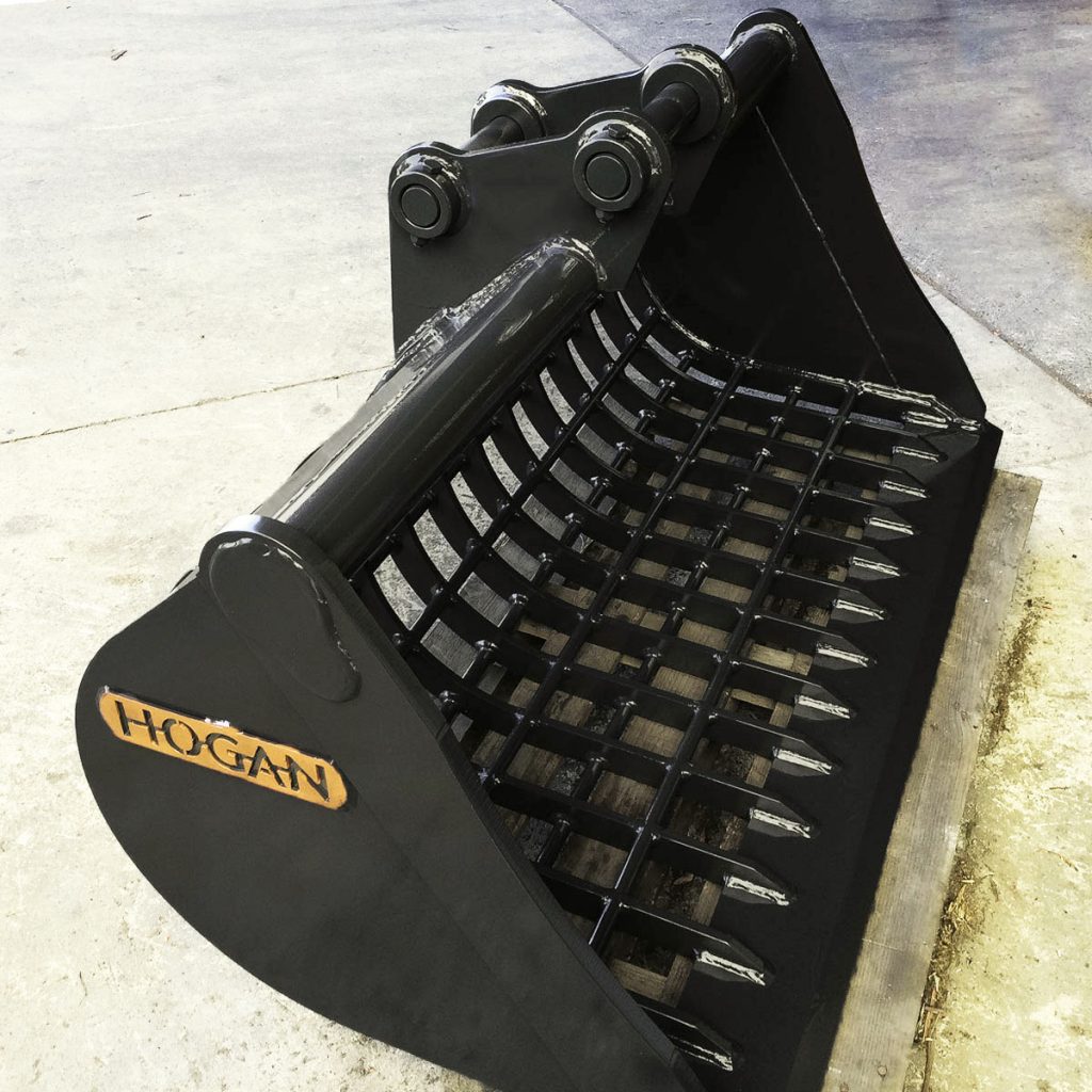 6.5 Tonne Range 1500mm Sieve Bucket | Hogan Engineering